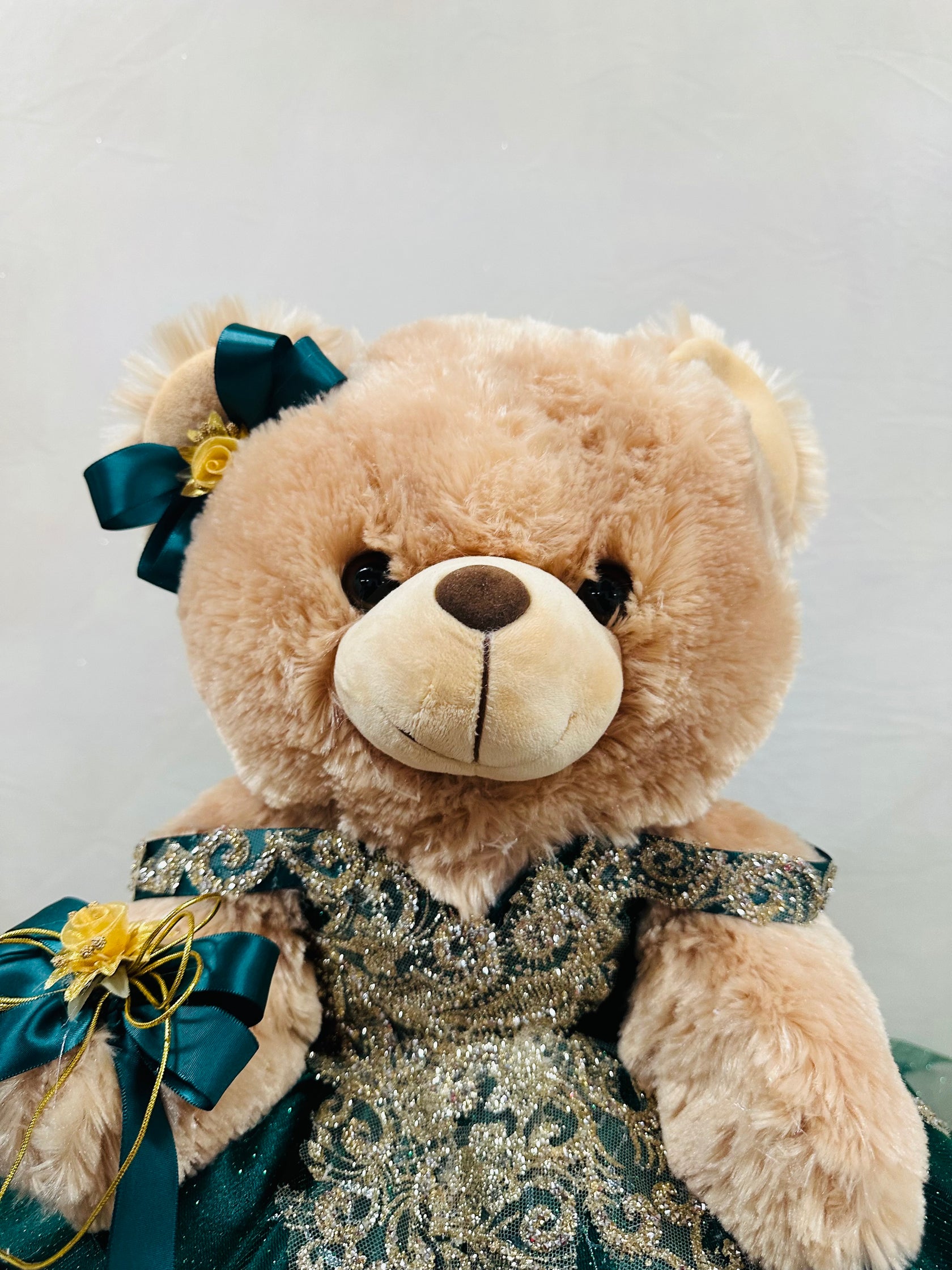 Custom quinceañera Teddy bear – Recuerdos Gema inc.